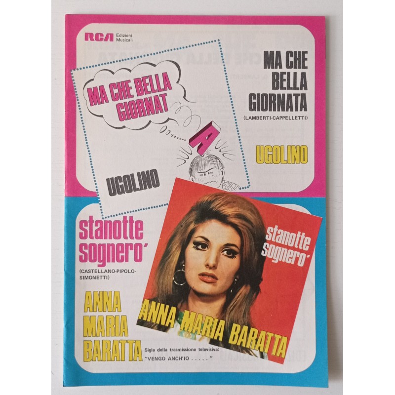 Ugolino Ma che bella giornata - Anna Maria Baratta Stanotte sognerò ...