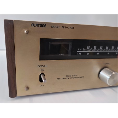 Radio Fujitone FET-7700 Tuner AM-FM sintonizzatore vintage made in Japan