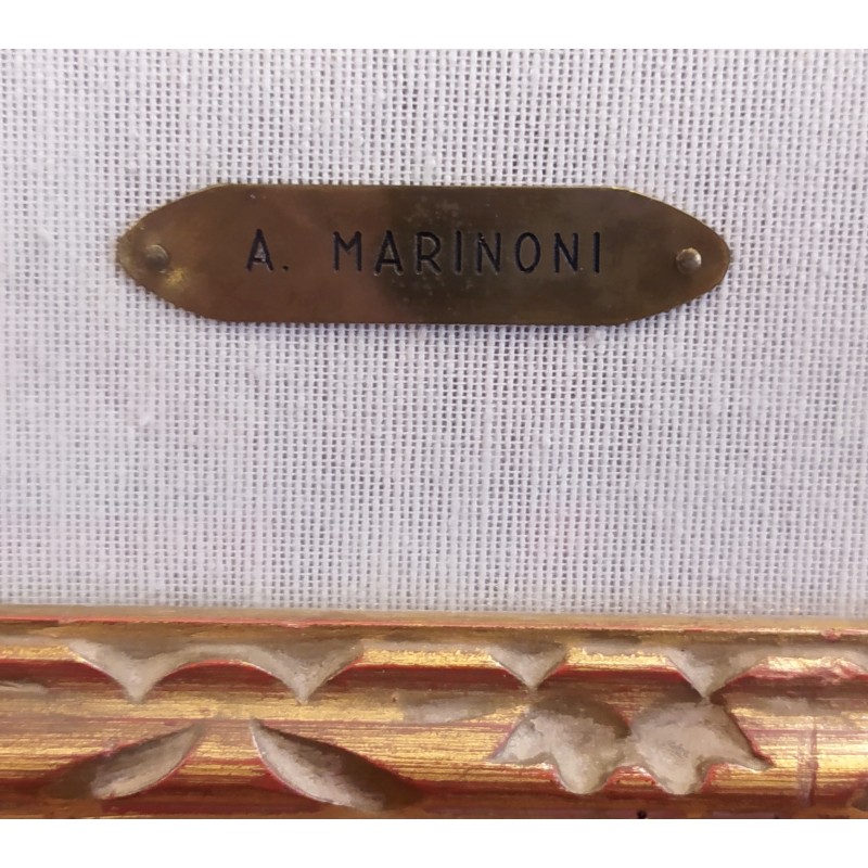 A.Marinoni quadro Olio su tela Basilica del Redentore Venezia