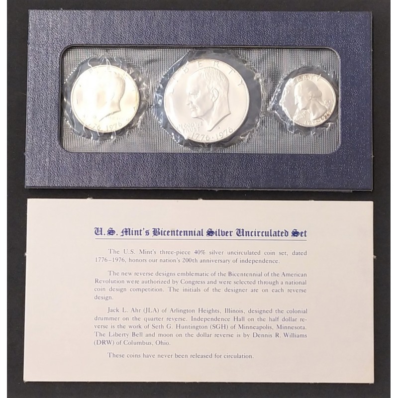United States Bicentennial Silver Uncirculated set 1776-1976