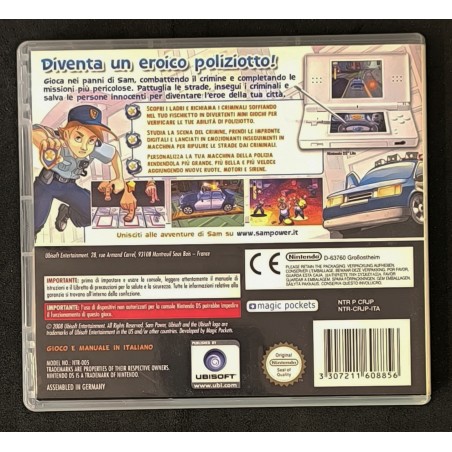Sam Power Missione Poliziotto - Nintendo DS - NTR-CRJP-EUR - Pal