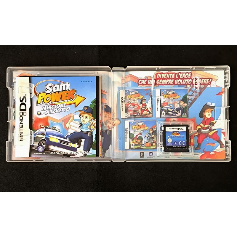Sam Power Missione Poliziotto - Nintendo DS - NTR-CRJP-EUR - Pal